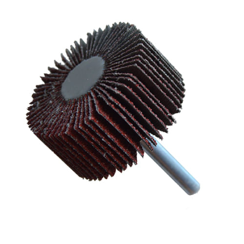 Rueda Flap,Espesor 1",Diámetro 2", Grano 40,Vastago 1/4" 46-0914